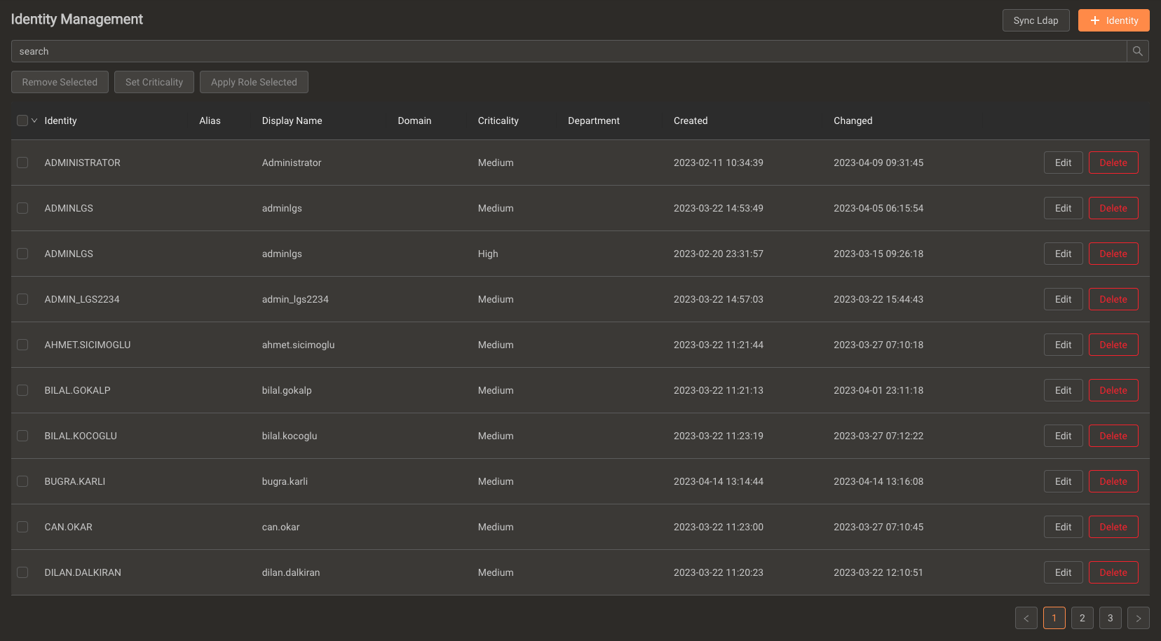 Lisans Modülleri – Logsign Support Center