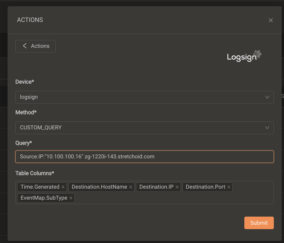 Olay Yönetimi Paneli - Yeni Sorgular İle Analiz – Logsign Support Center