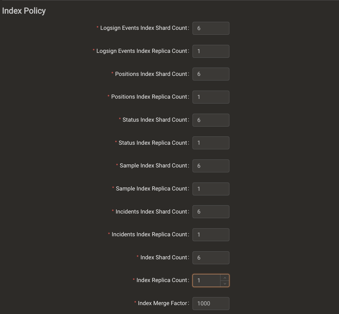 Data Management - Veri Yönetimi esnekliği Ve Index Cluster Yapılandırması – Logsign Support Center