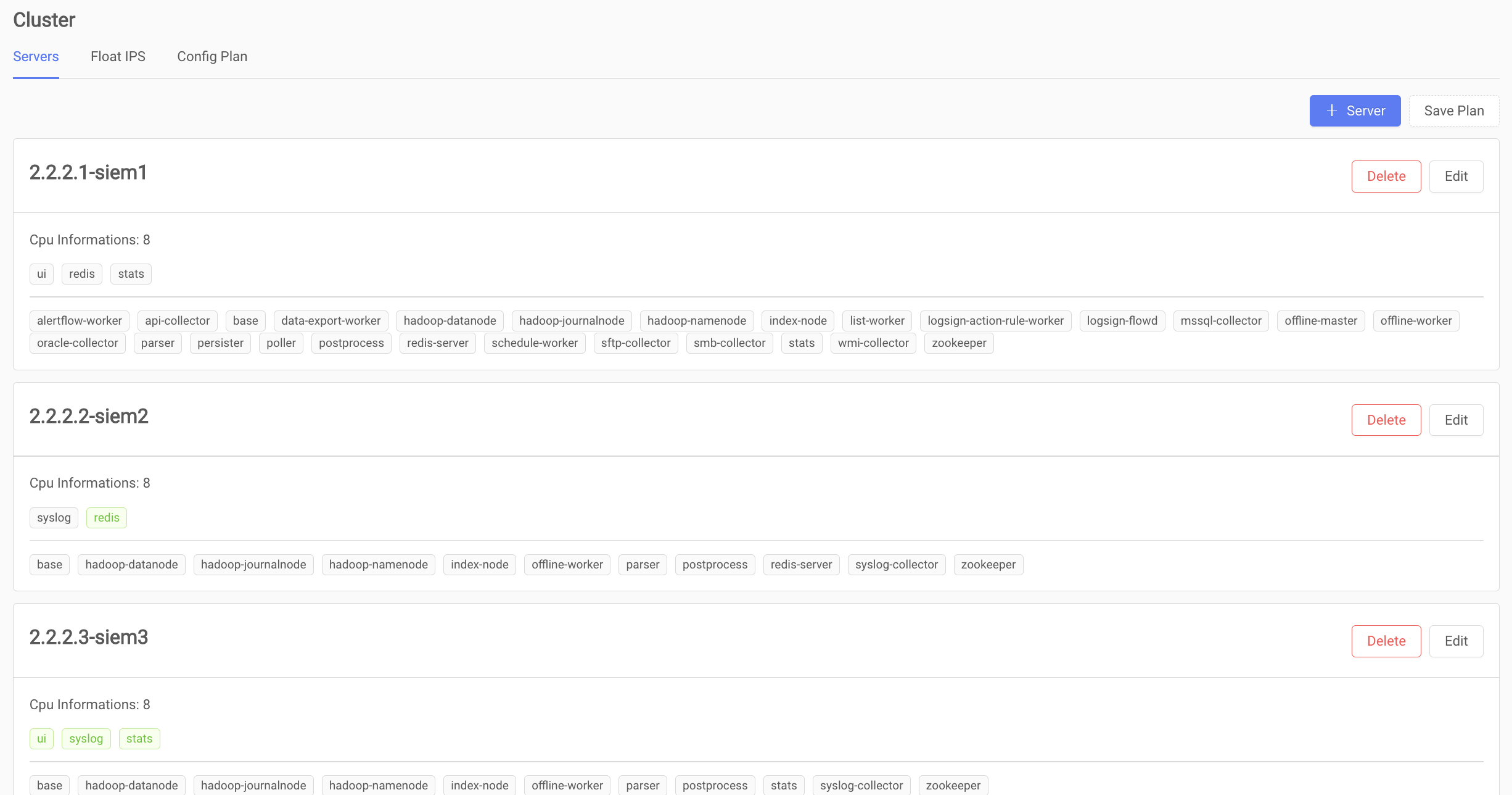 Managing Cluster Roles – Logsign Support Center