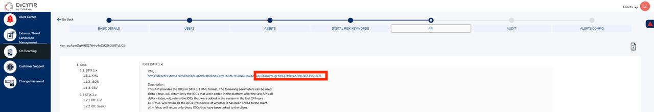 Cyfirma - Responses Integration – Logsign Support Center