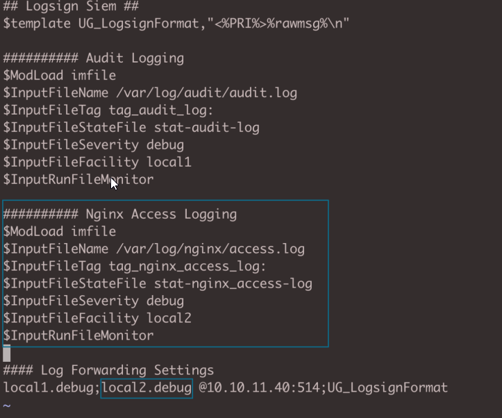 Routing Linux Based Service Logs to SIEM with using Rsyslog – Logsign ...