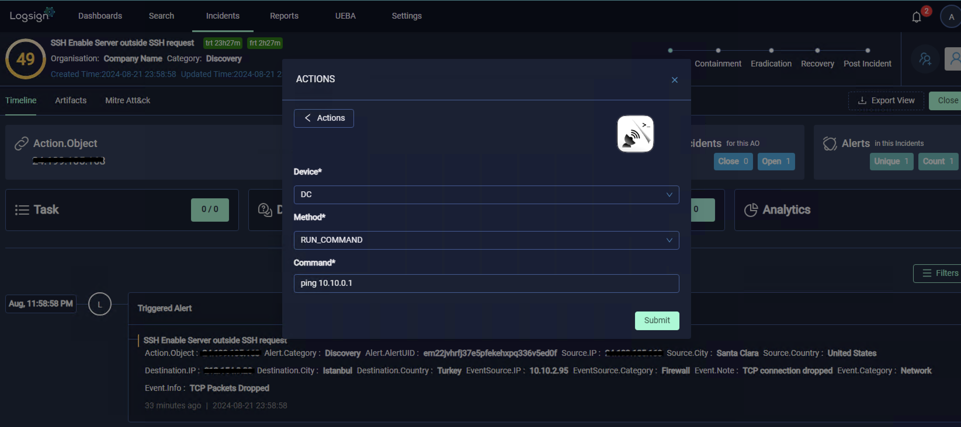 WinRM Response Integration – Logsign Support Center