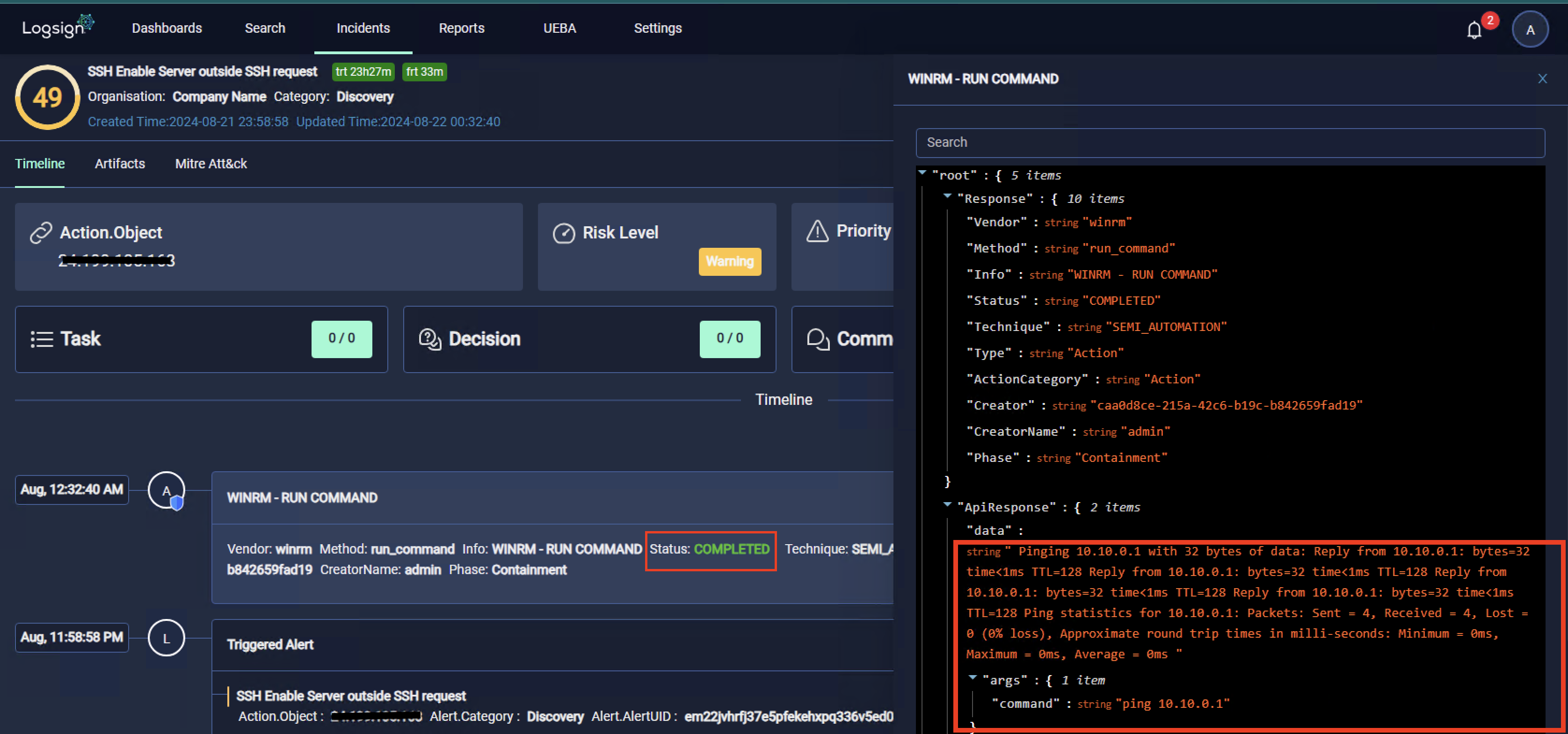 WinRM Response Integration – Logsign Support Center