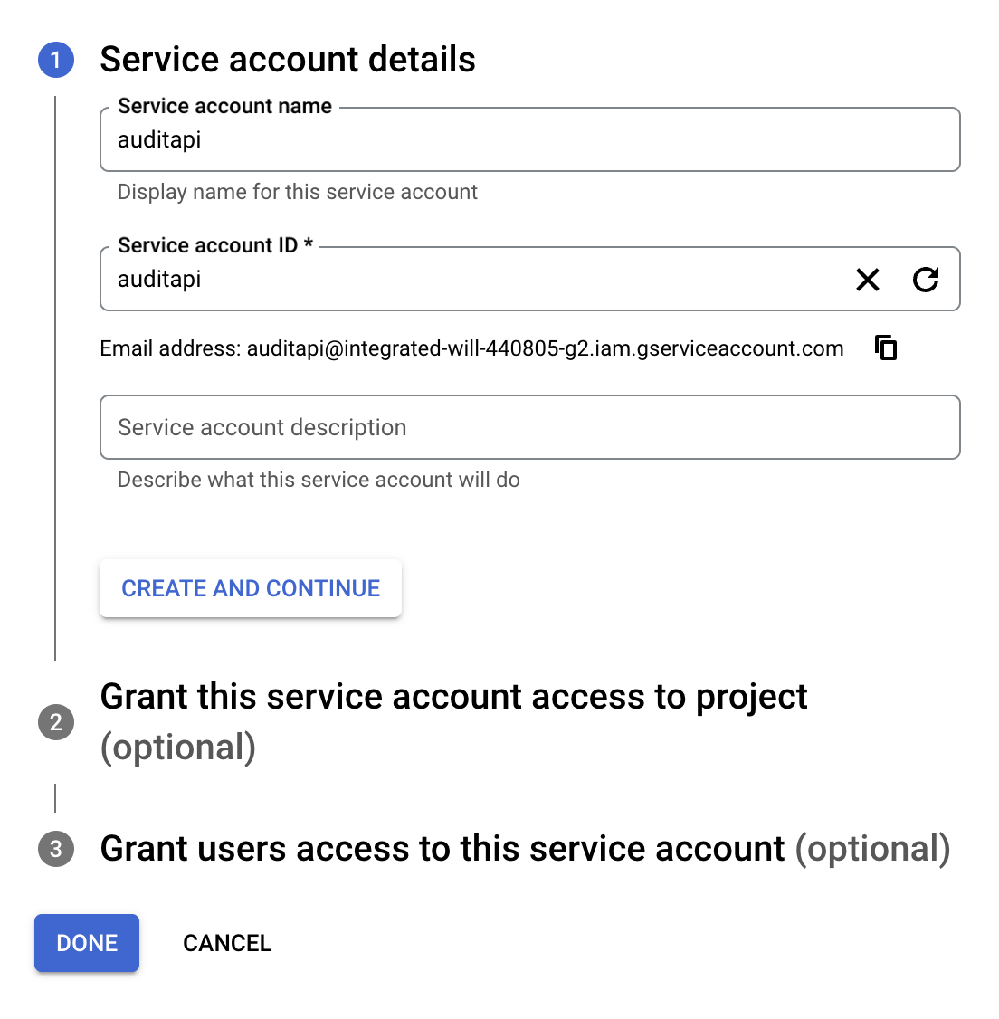 Google Cloud Audit Integration via API – Logsign Support Center