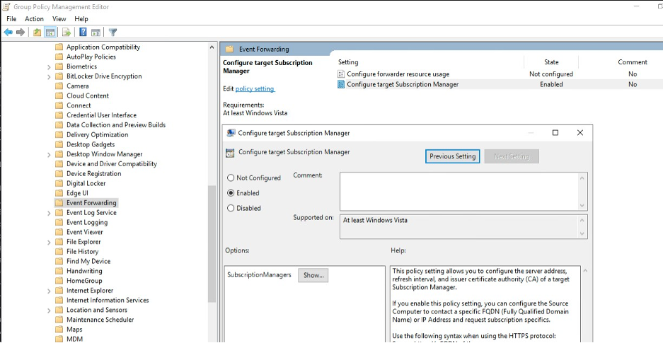 WEF- WEC Configuration with Logsign SIEM ( Client Logging) – Logsign ...