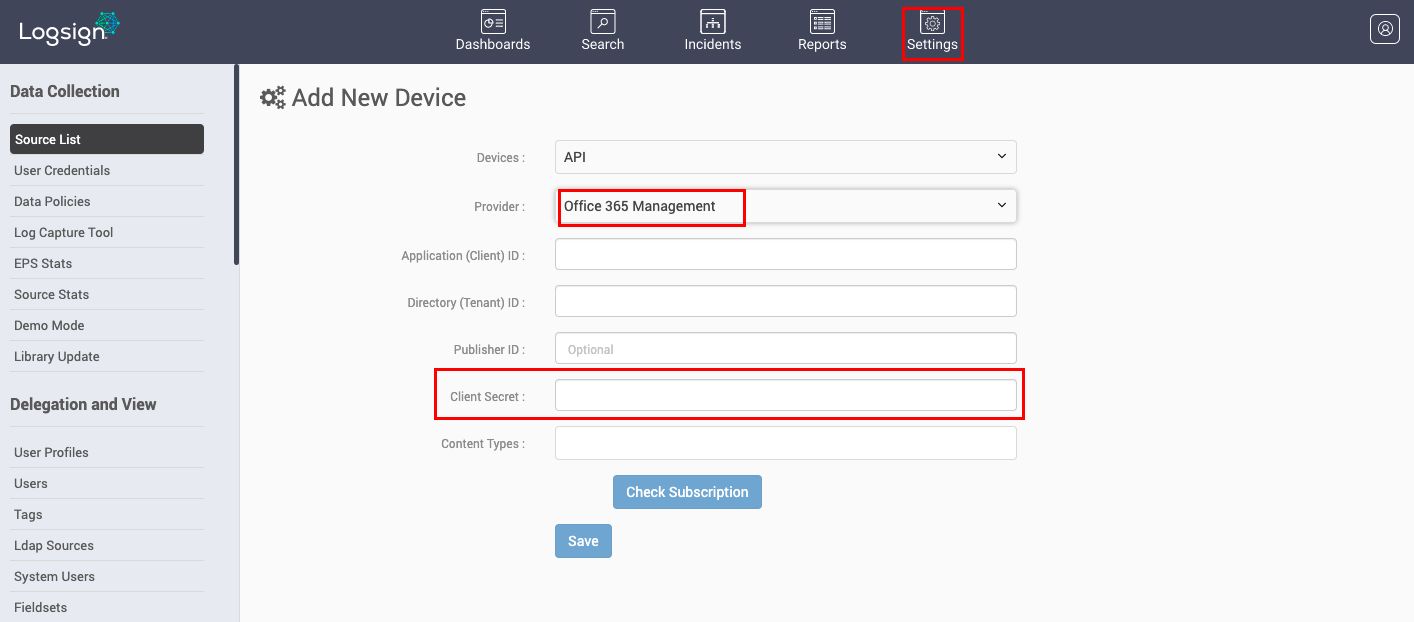 Office 365 Management API Activation with Microsoft Azure – Logsign ...