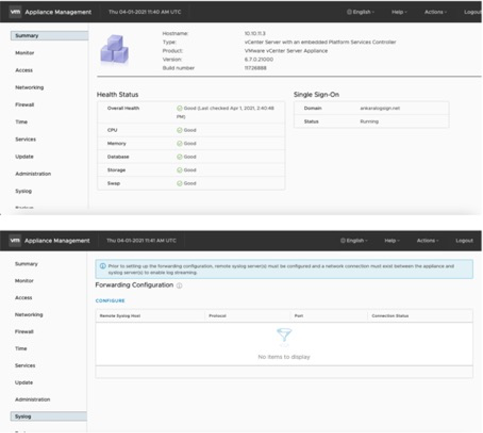 Adding Vmware vCenter Source via Syslog – Logsign Support Center